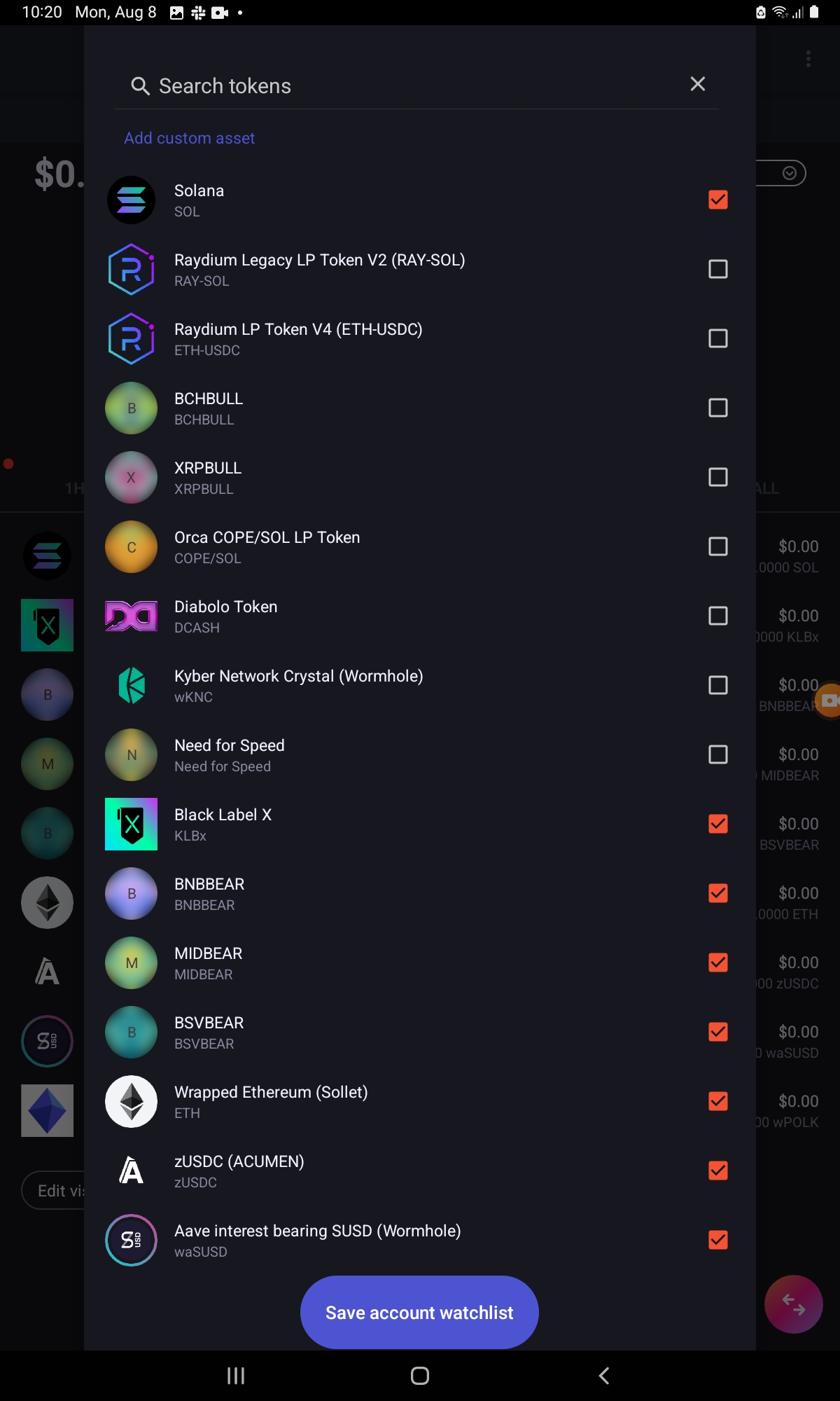 Eth And Bat Tokens Are Listed For Solana Account · Issue 24104 · Bravebrave Browser · Github 