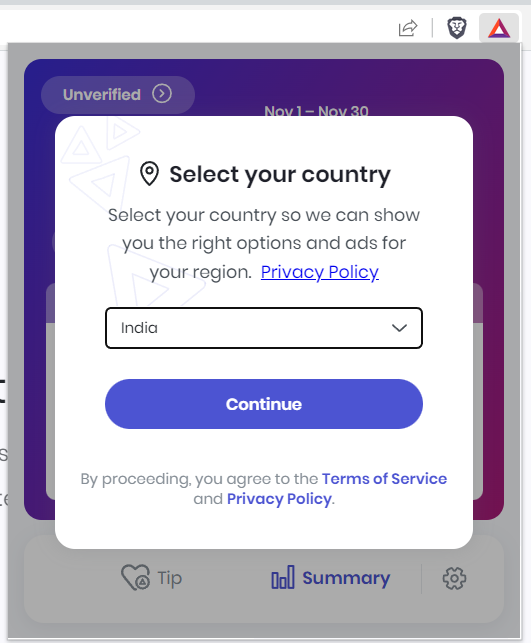 Update Error Different Account Region Error Modal Text · Issue 25918 · Brave Brave Browser