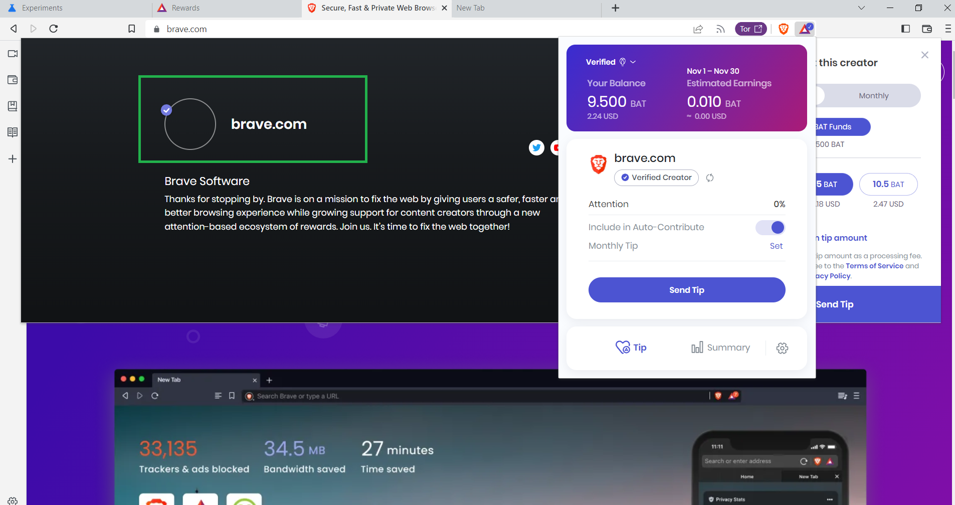 [Android] Verified checkmark is NOT shown on the tipping banner for ...