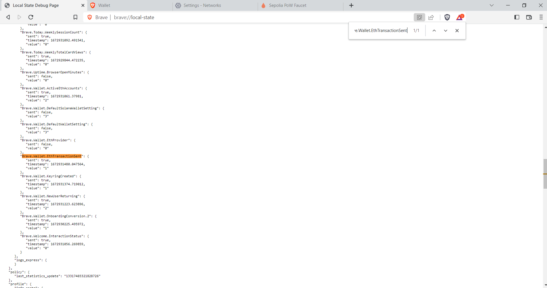 Add P3A metrics for weekly sent transactions per chain · Issue #26224 · brave/brave-browser · GitHub