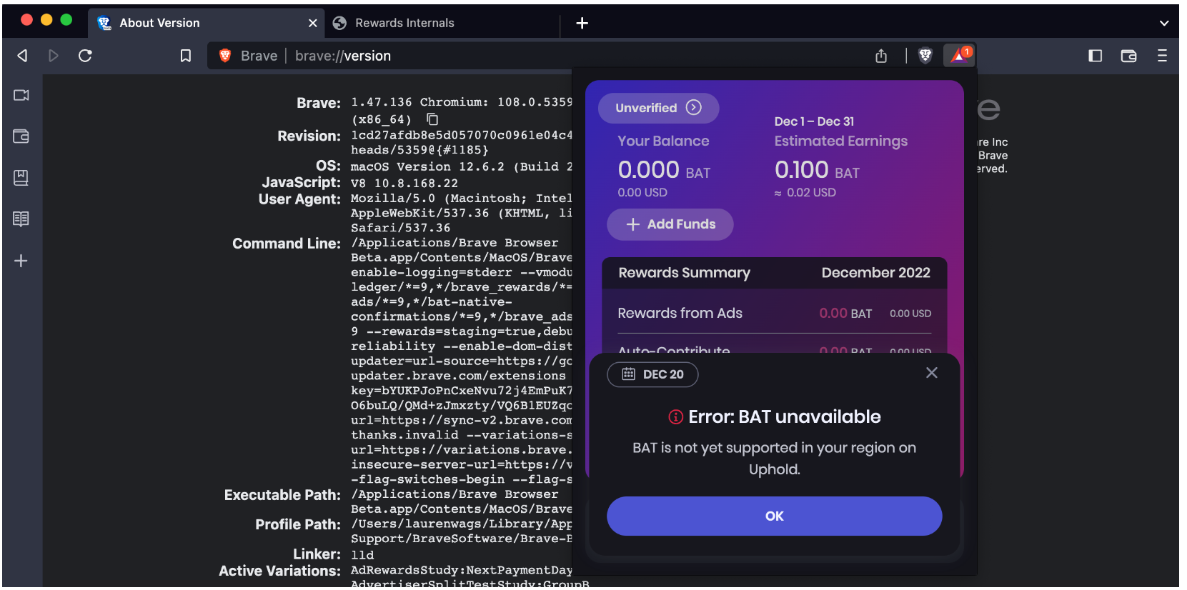 Android Error Bat Unavailable Notification Isnt Shown For `bat Not Allowed` Case · Issue 