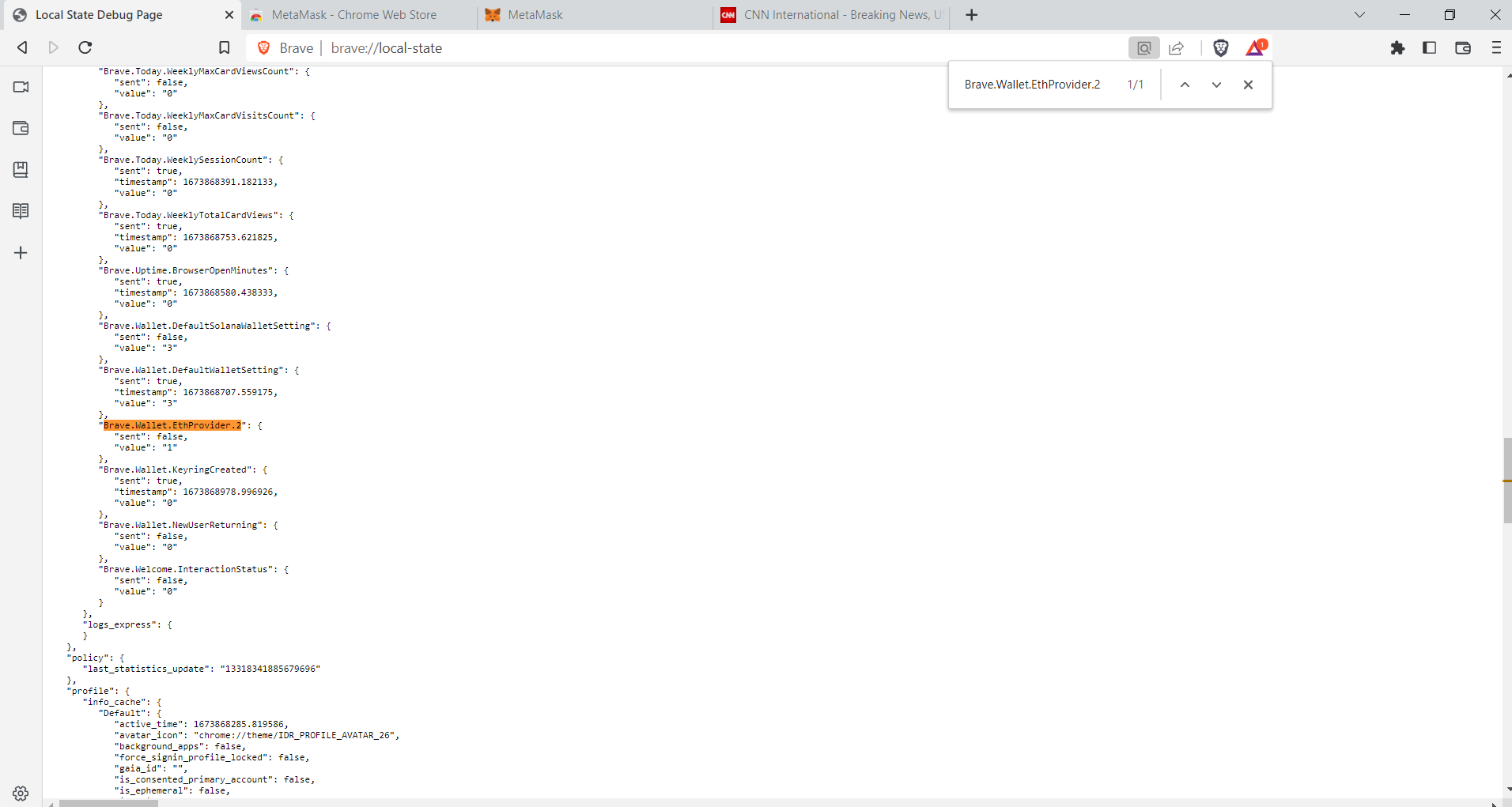 Modify ethereum provider P3A metric for native wallets that are not set up · Issue #27050 ...