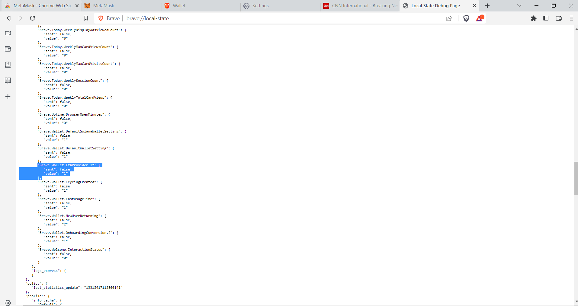 Modify ethereum provider P3A metric for native wallets that are not set up · Issue #27050 ...