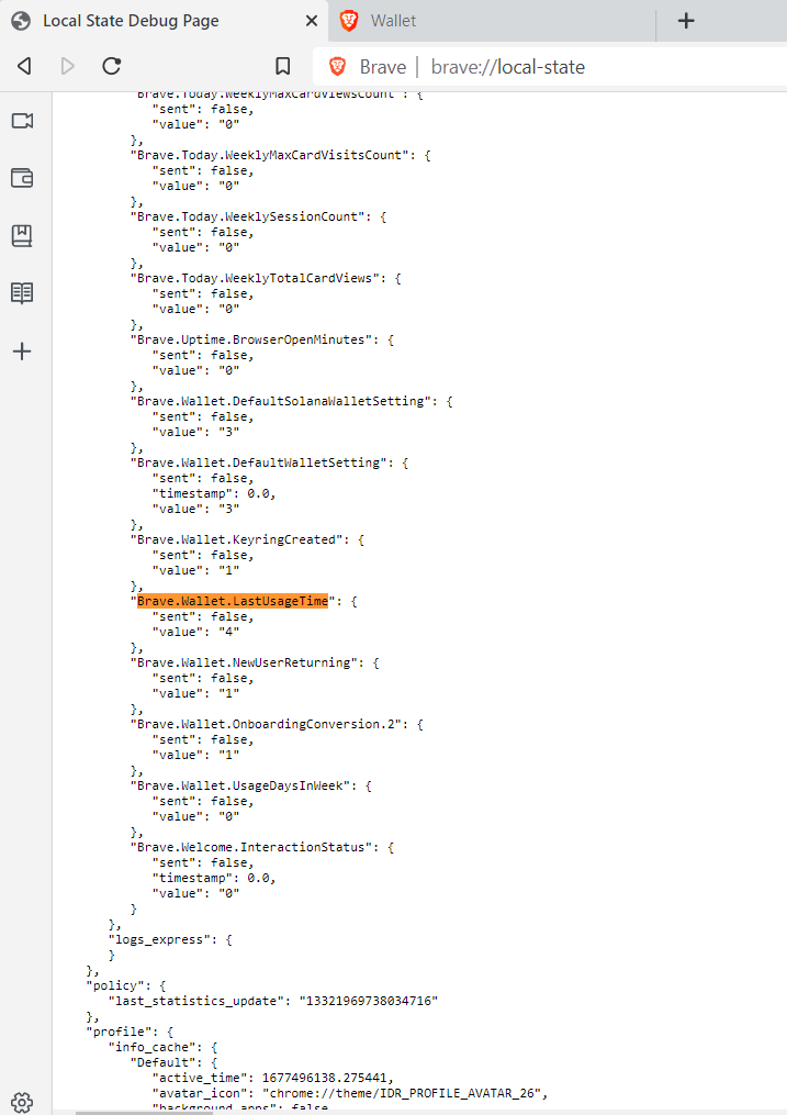 Add Wallet Last Usage Time P3a Metric · Issue 26823 · Bravebrave Browser · Github 