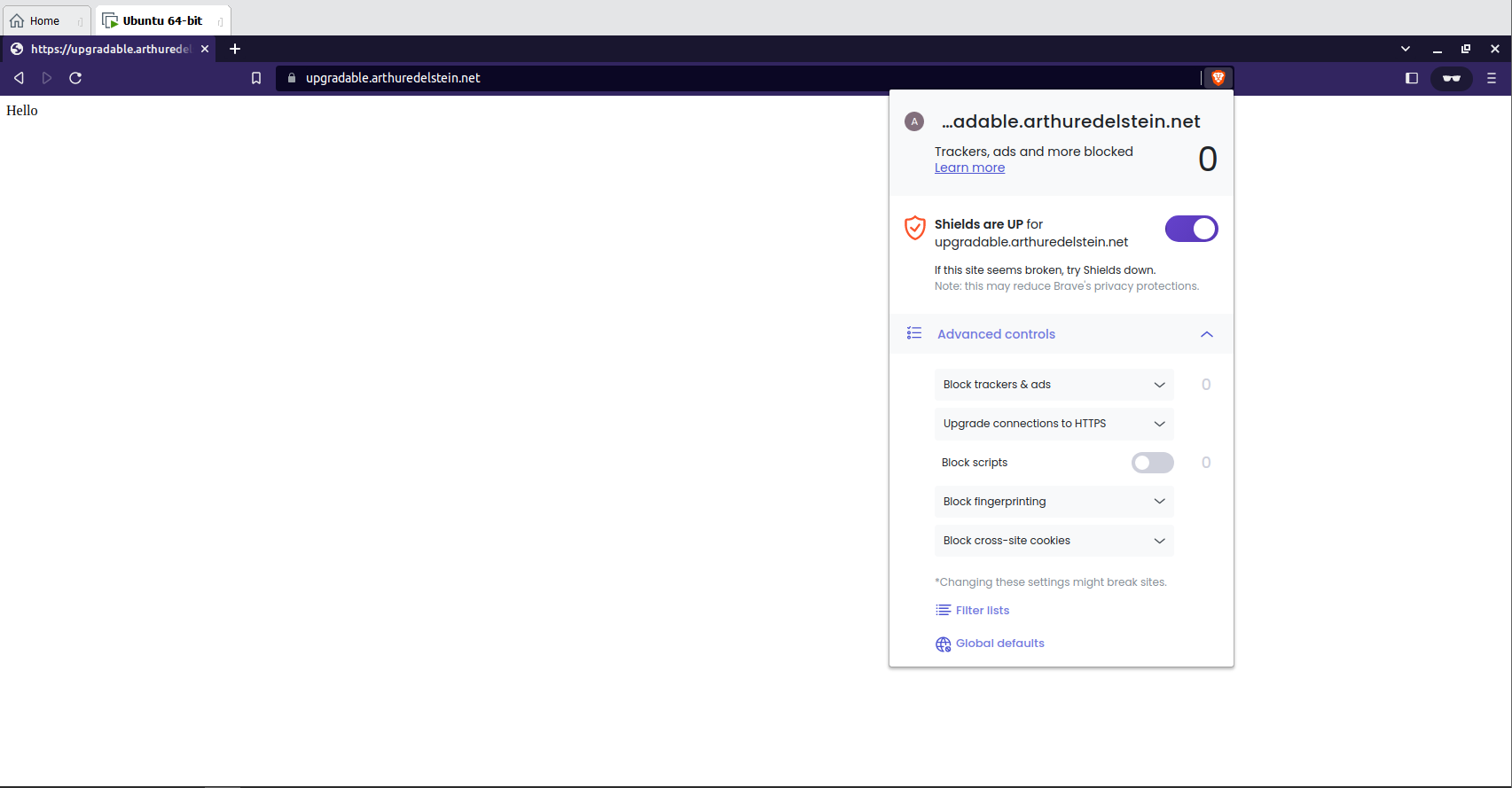 HTTPS shield setting from `Normal` windows are leaking into `Private` windows · Issue #28792 ...