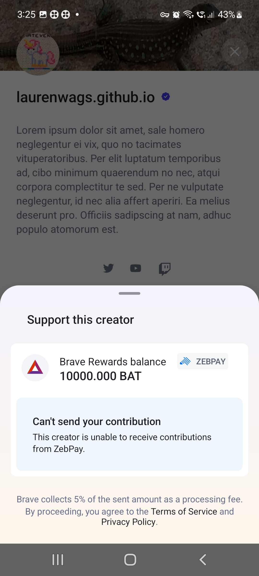 Follow up of PR #19803 - Cross custodian tipping banner shows the ...