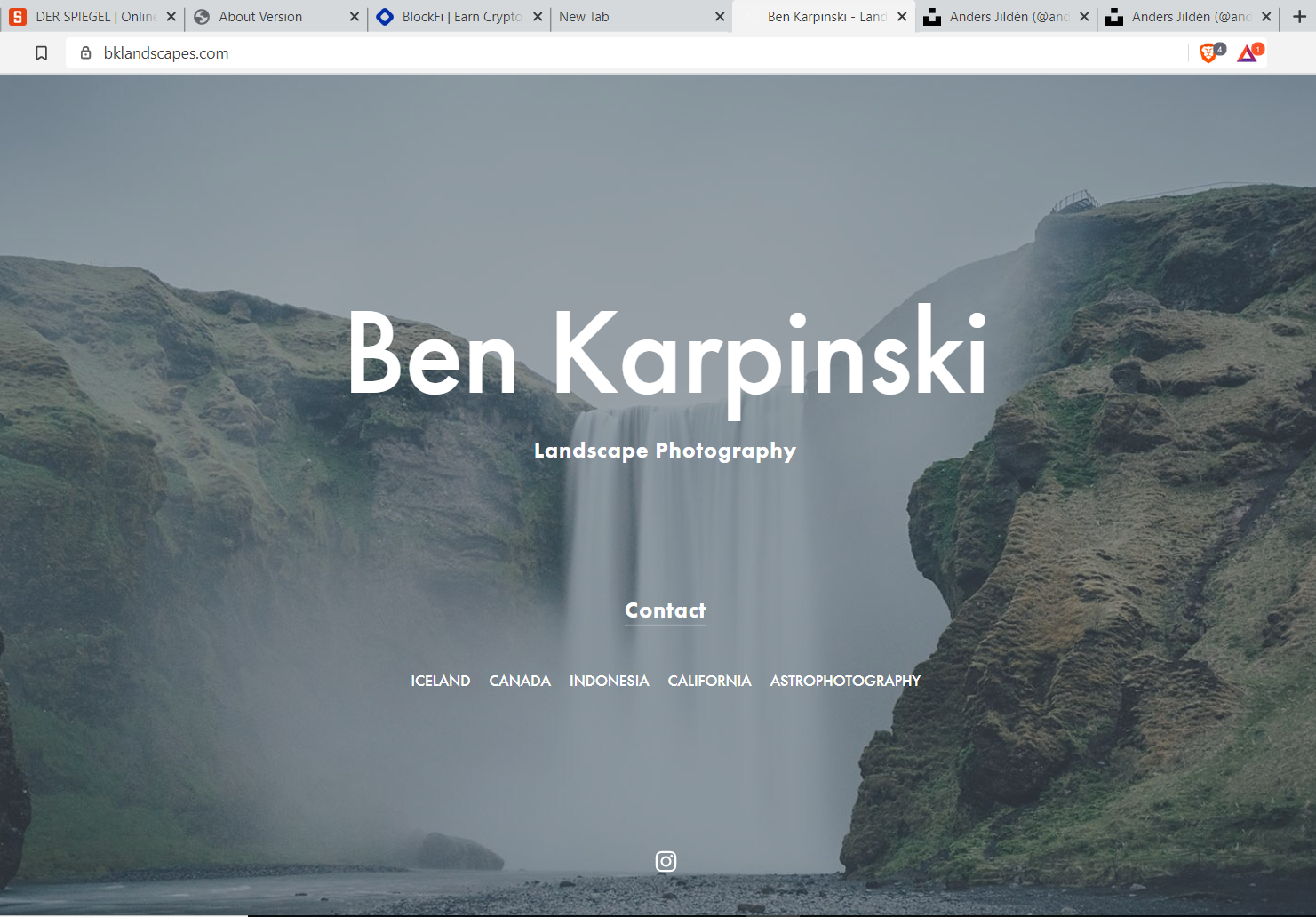 Update Ben Karpinski's photo attribution link from Fall 2019 wallpapers ...