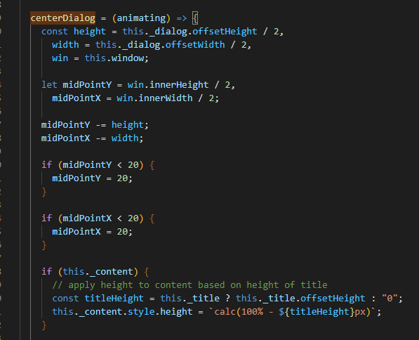Dialog Centerdialog Is Inconsistent When It Has A Scrollbar · Issue 3470 · Sagecarbon · Github 0741