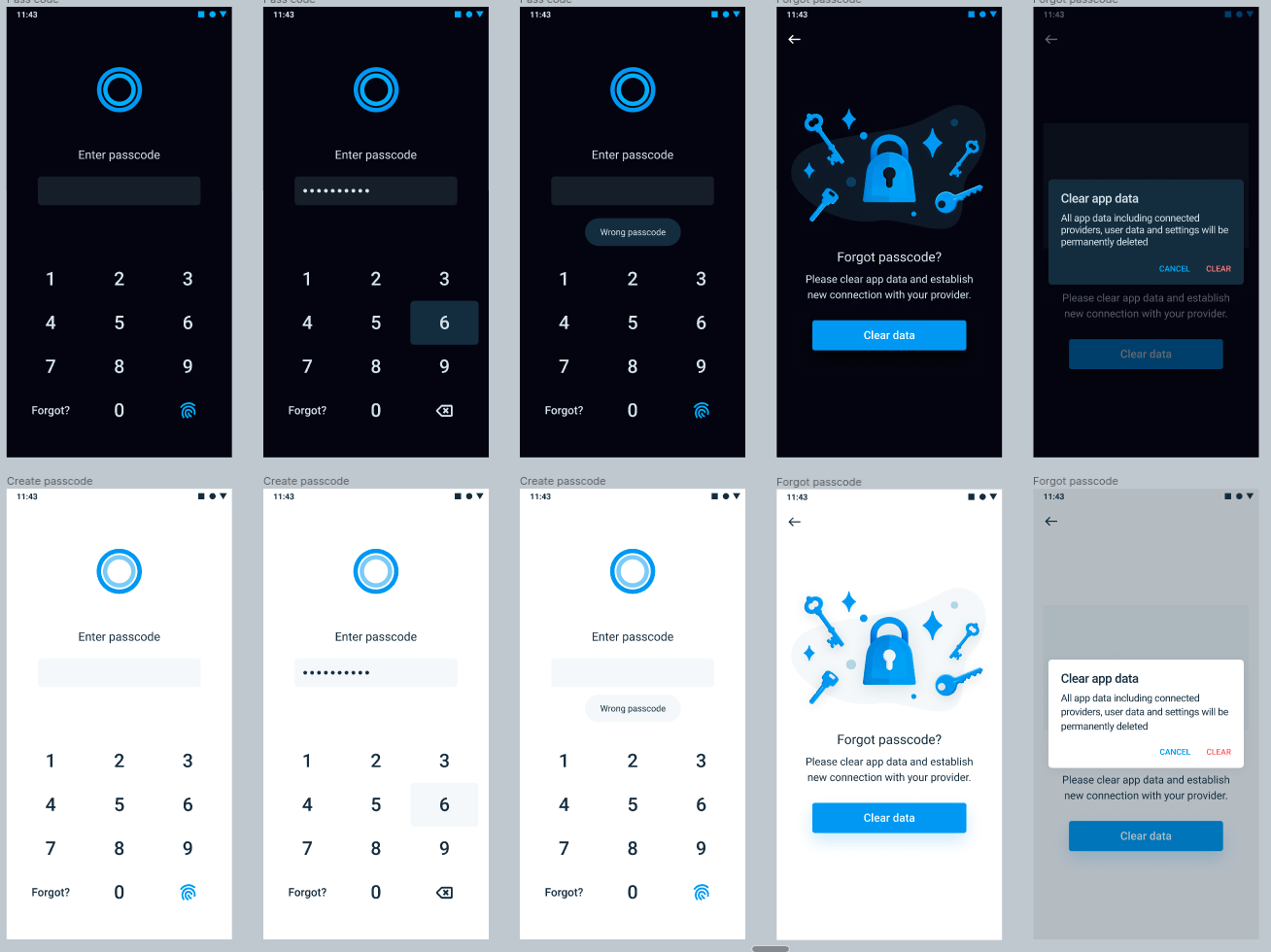 Application UX/UI redesign · Issue #134 · saltedge/sca-authenticator-android · GitHub