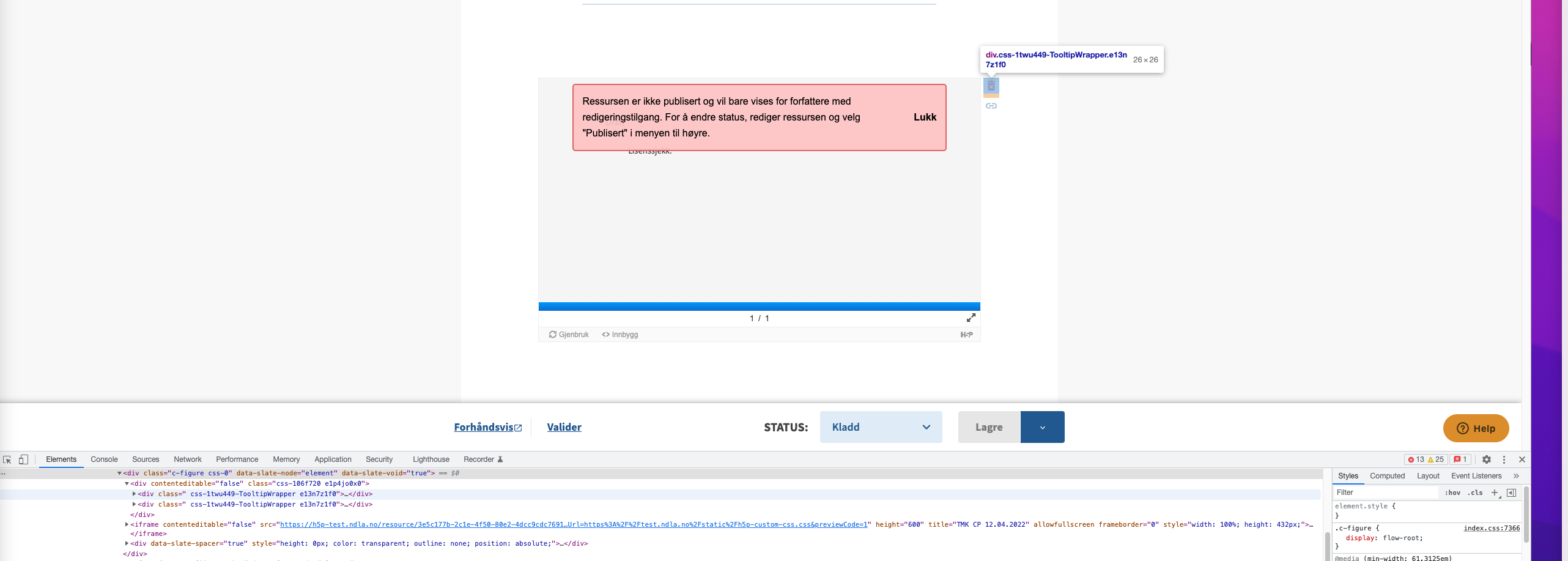 Update inline status message · Issue #1011 · cerpus/Edlib · GitHub