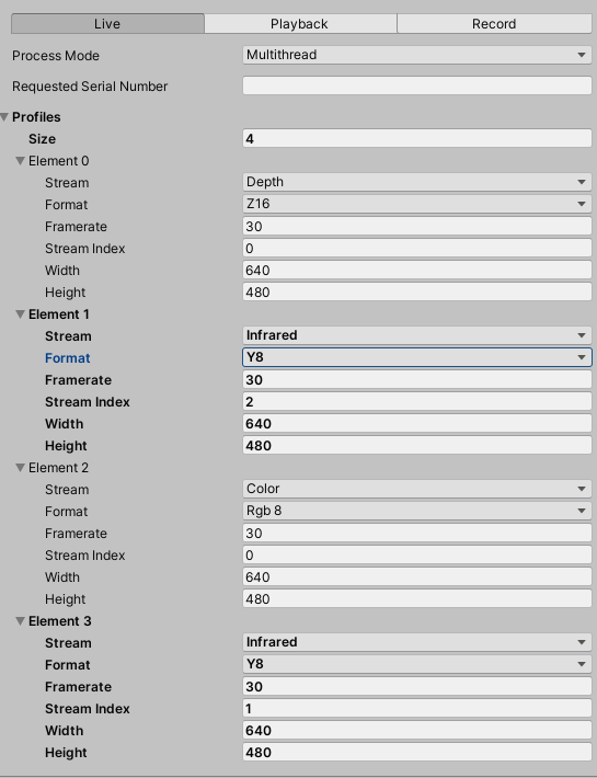 [unity][d435] getting left IR image and formatting it to work with ...