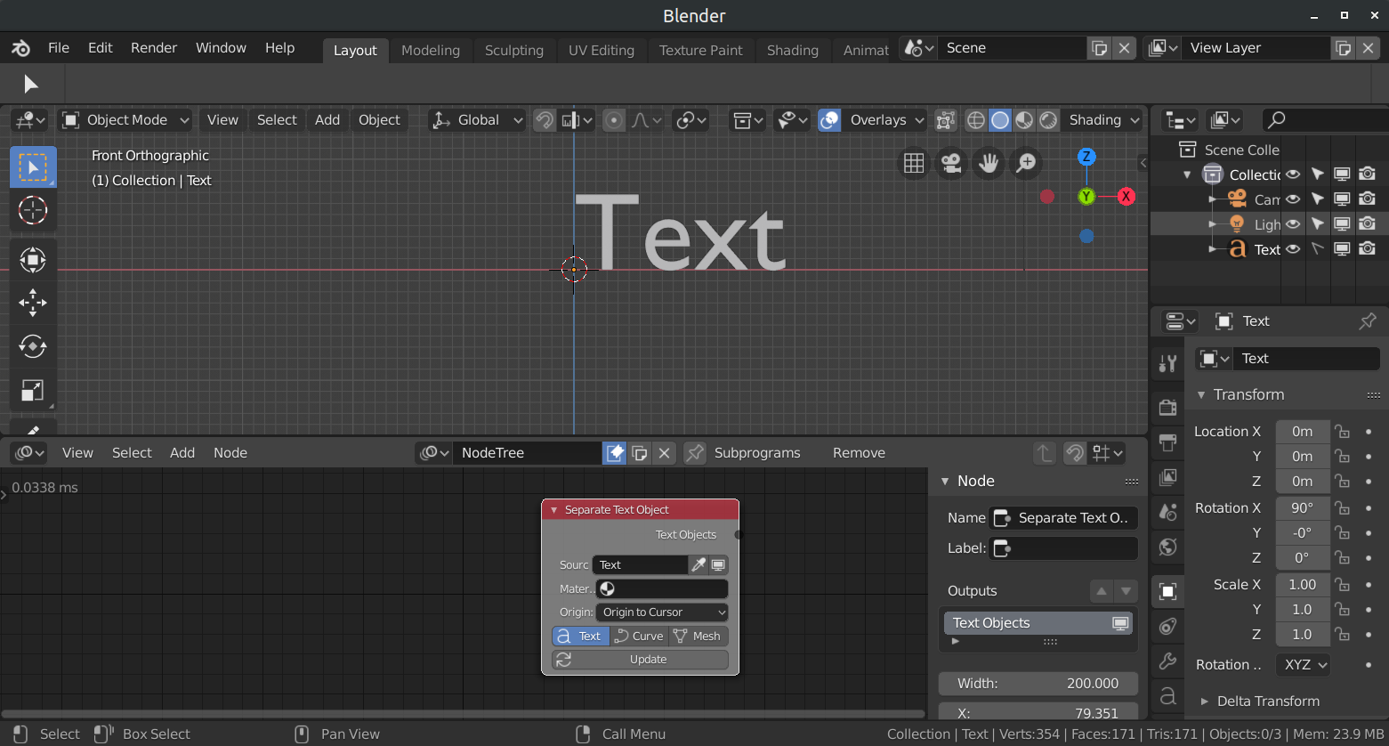 Separate Text Object · Issue #988 · JacquesLucke/animation_nodes · GitHub