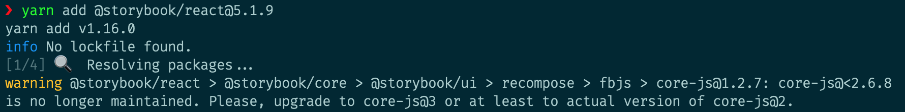 Upgrade Core Js · Issue 7269 · Storybookjsstorybook · Github