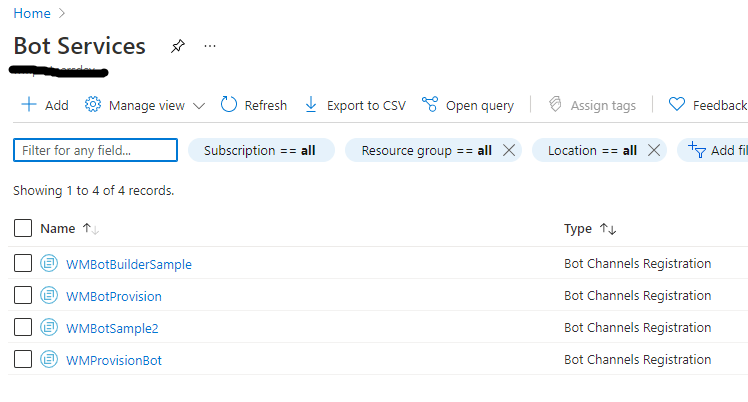 Teams Toolkit Bots Not Visible in Azure Bot Channel Registration · Issue #2982 · MicrosoftDocs ...