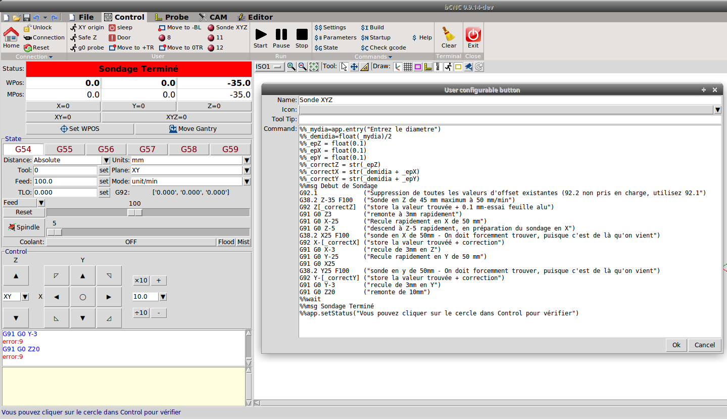 Severe issue for macros since last update (0.9.14.303) · Issue #1352 · vlachoudis/bCNC · GitHub
