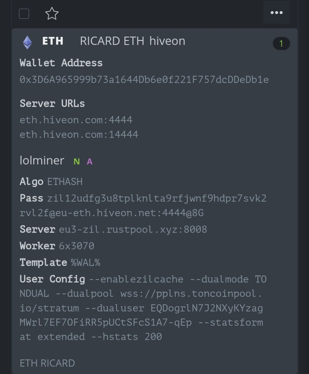Mining ETH+Zil and Ton · Issue #1213 · Lolliedieb/lolMiner-releases · GitHub