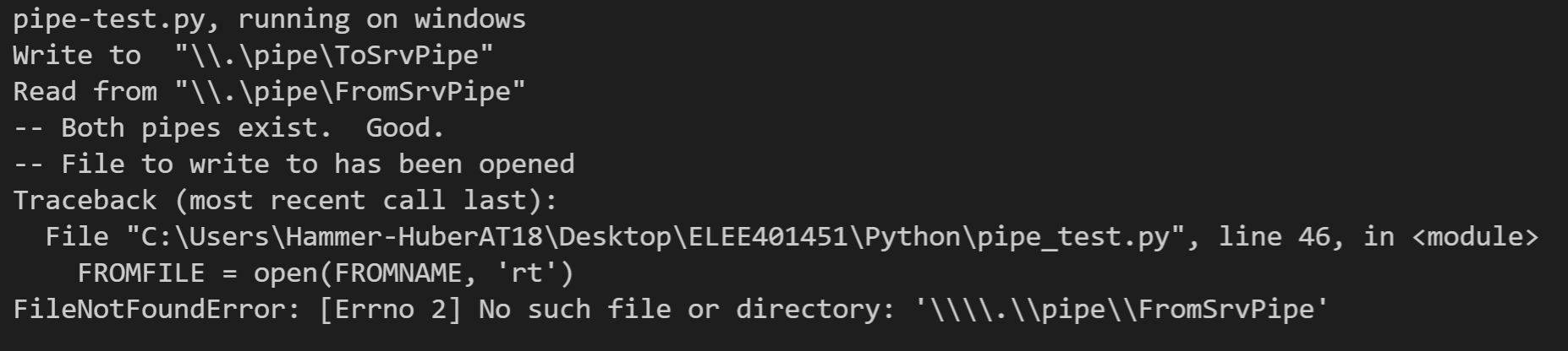 pipe_test.py script not working · Issue #1892 · audacity/audacity · GitHub