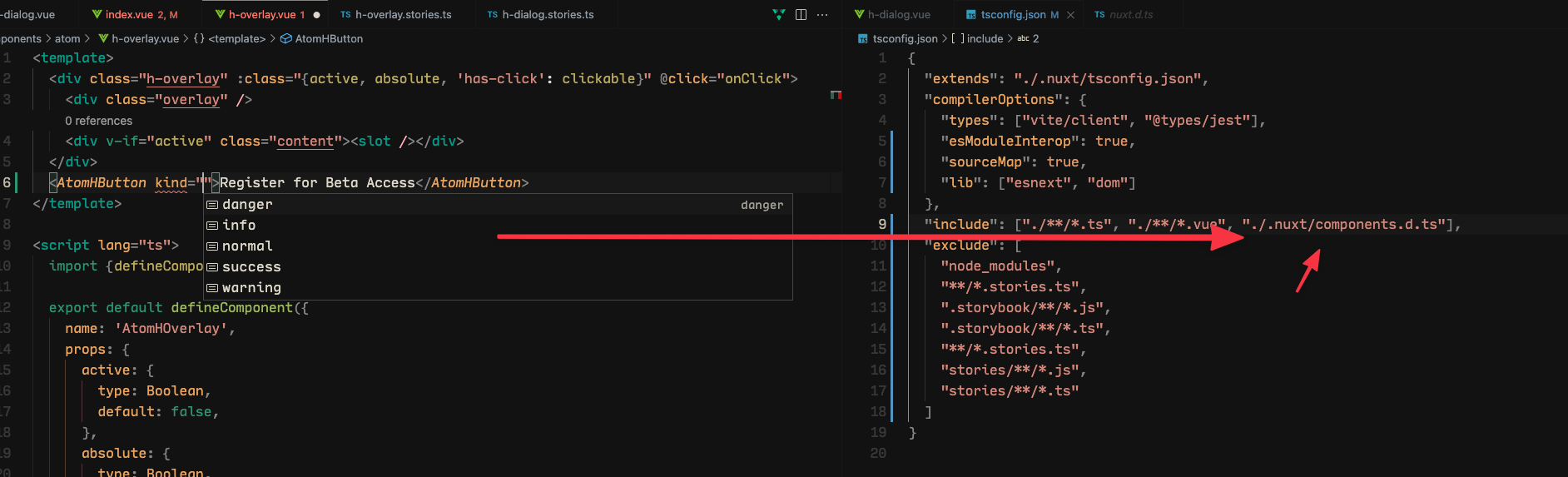 nuxt 3 component dont see props ts · Issue #696 · vuejs/language-tools · GitHub