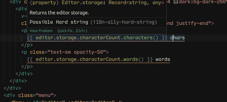 Possible Hard string(i18n-ally-hard-string) · Issue #726 · lokalise/i18n-ally · GitHub