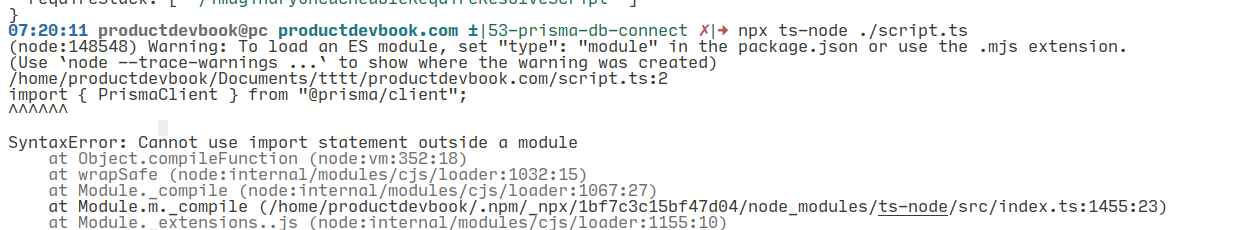 Support ES6 modules export / ESM · Issue #5030 · prisma/prisma · GitHub