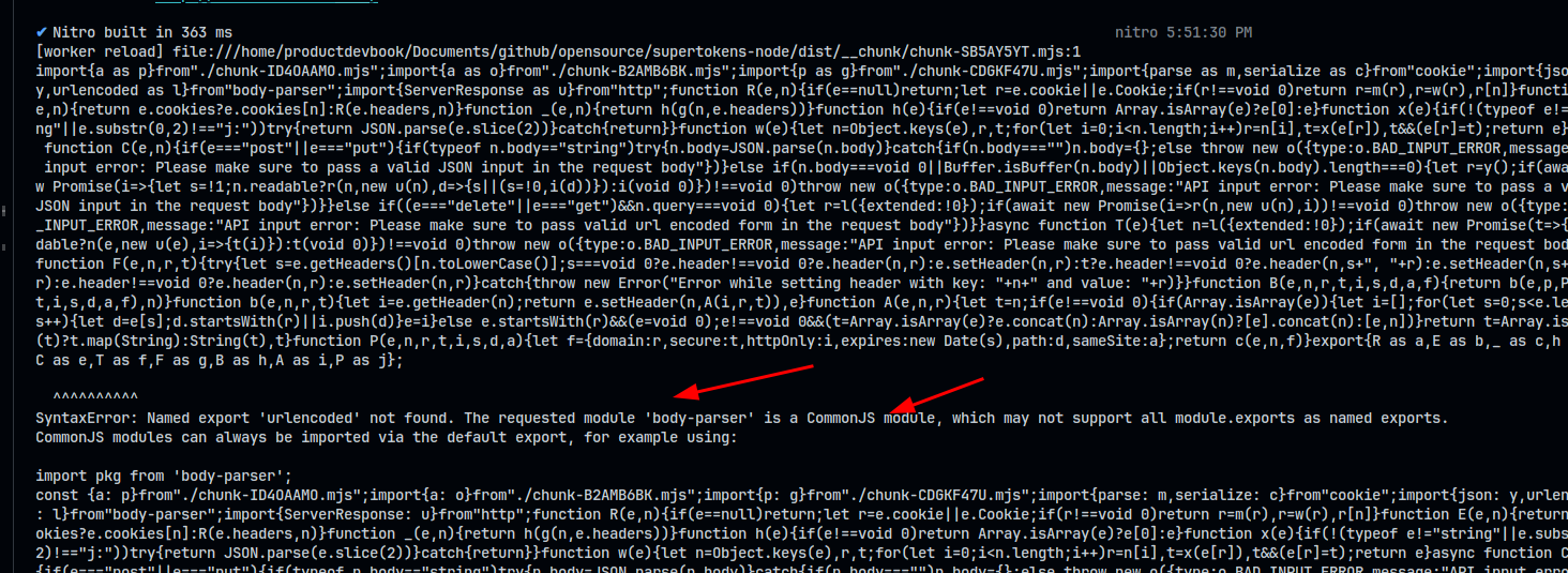Esm Support · Issue 499 · Expressjs Body Parser · Github