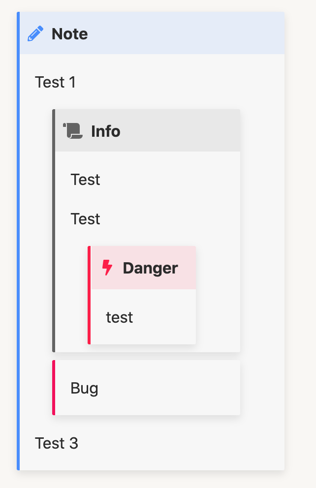 [Feature Request] Allow the top and the bottom empty spaces to be removed in admonition blocks ...