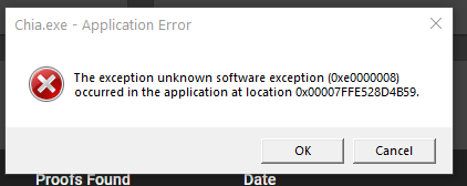Windows 10 chia GUI crashes after running for ~18 hours · Issue #2393 · Chia-Network/chia ...