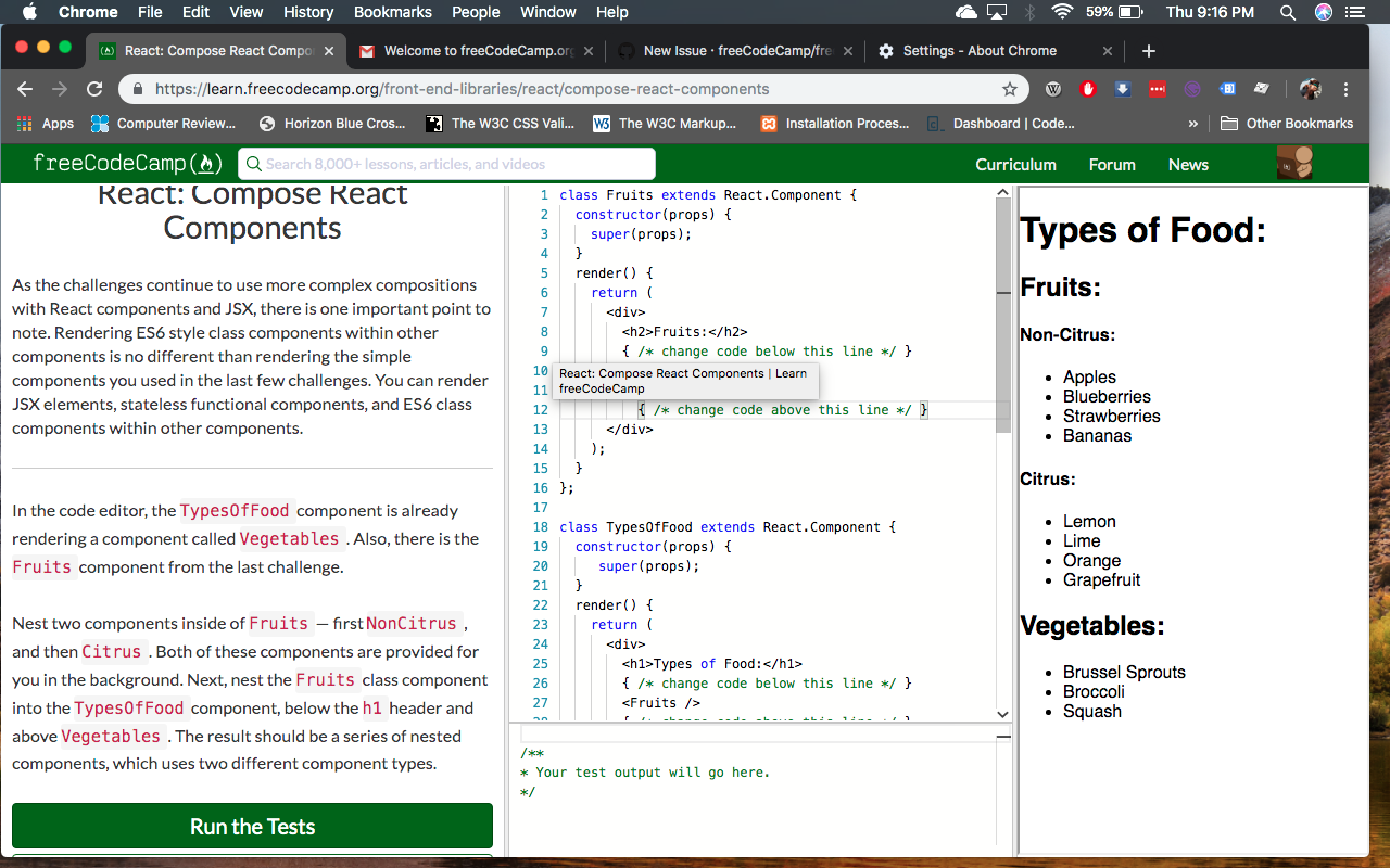Improperly Indented Comment in Compose React Components · Issue #36195 · freeCodeCamp ...