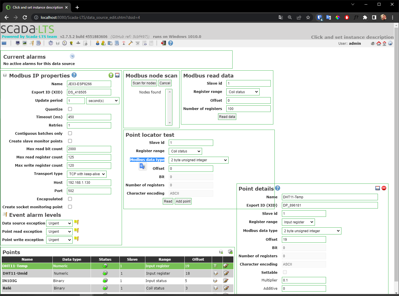 Datapoint Creation Box Overlaps Other Boxes And Outdated Modbus Data Type · Issue 2528 · Scada