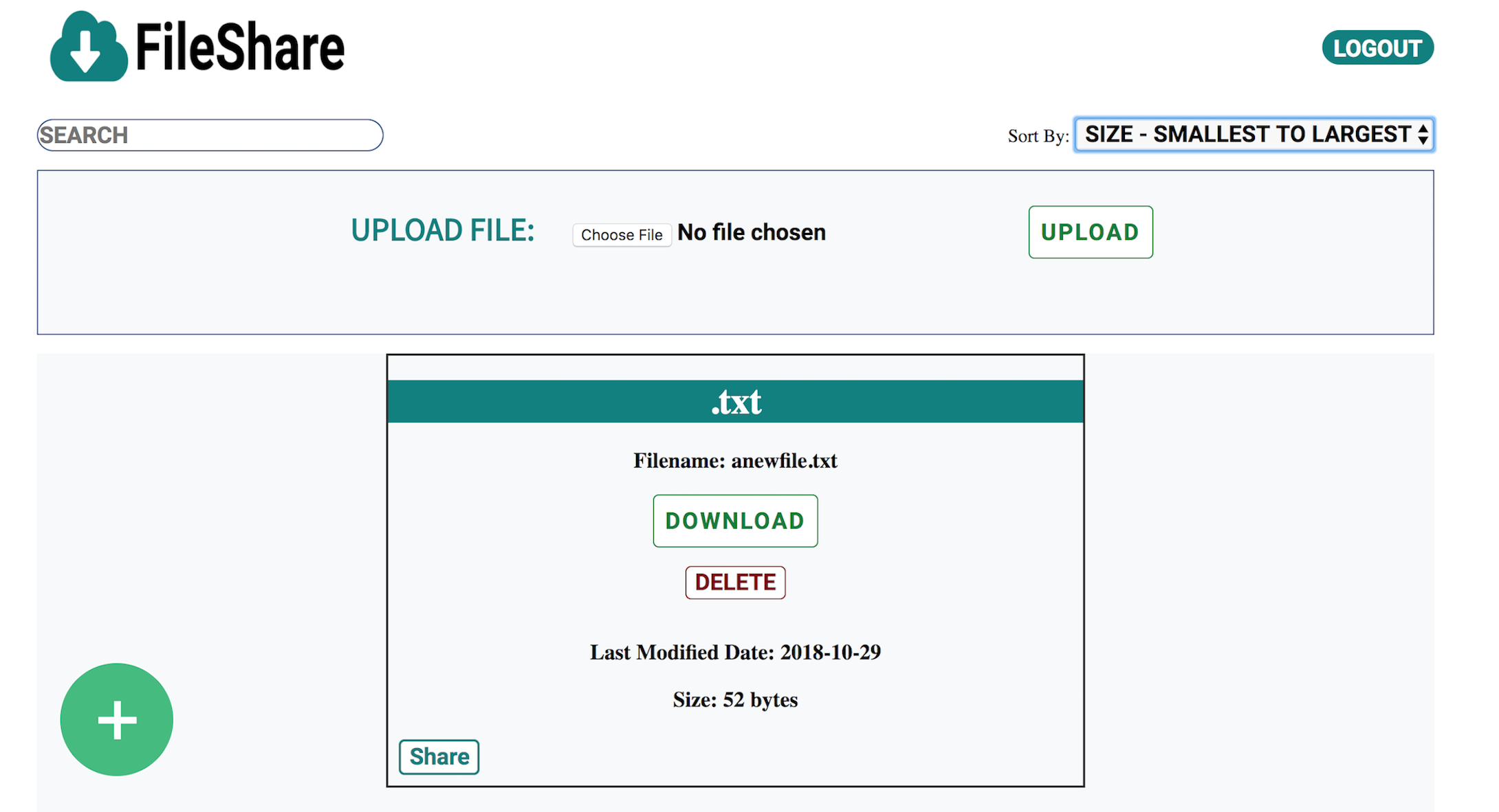 GitHub - azza314/fileshare