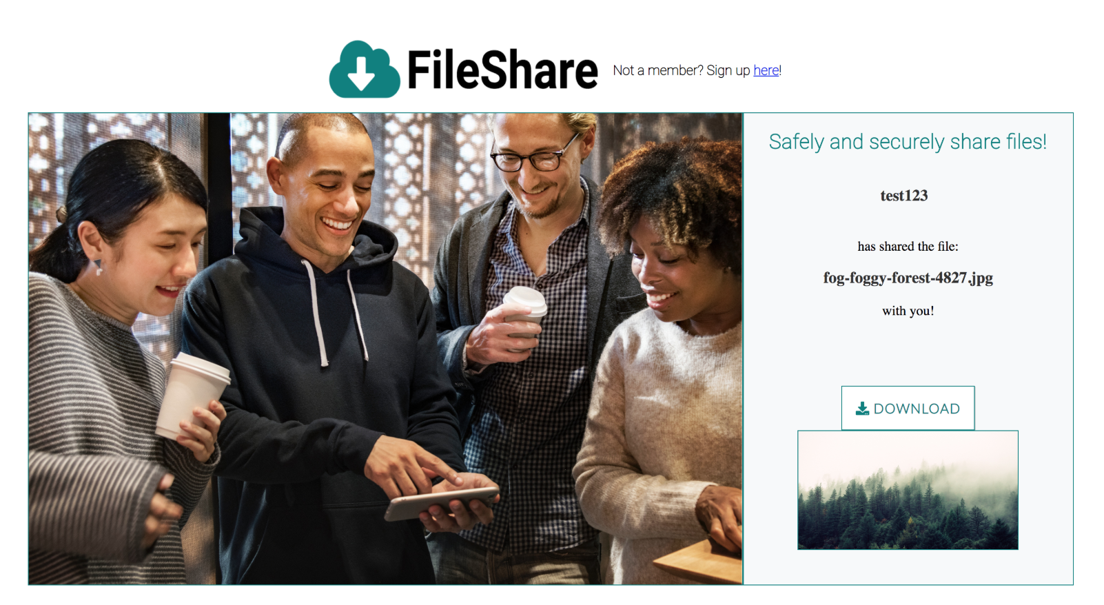 GitHub - azza314/fileshare