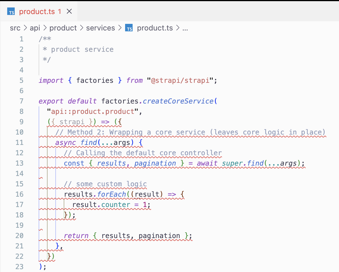 Custom service files not working with typescript · Issue #15327 · strapi/strapi · GitHub