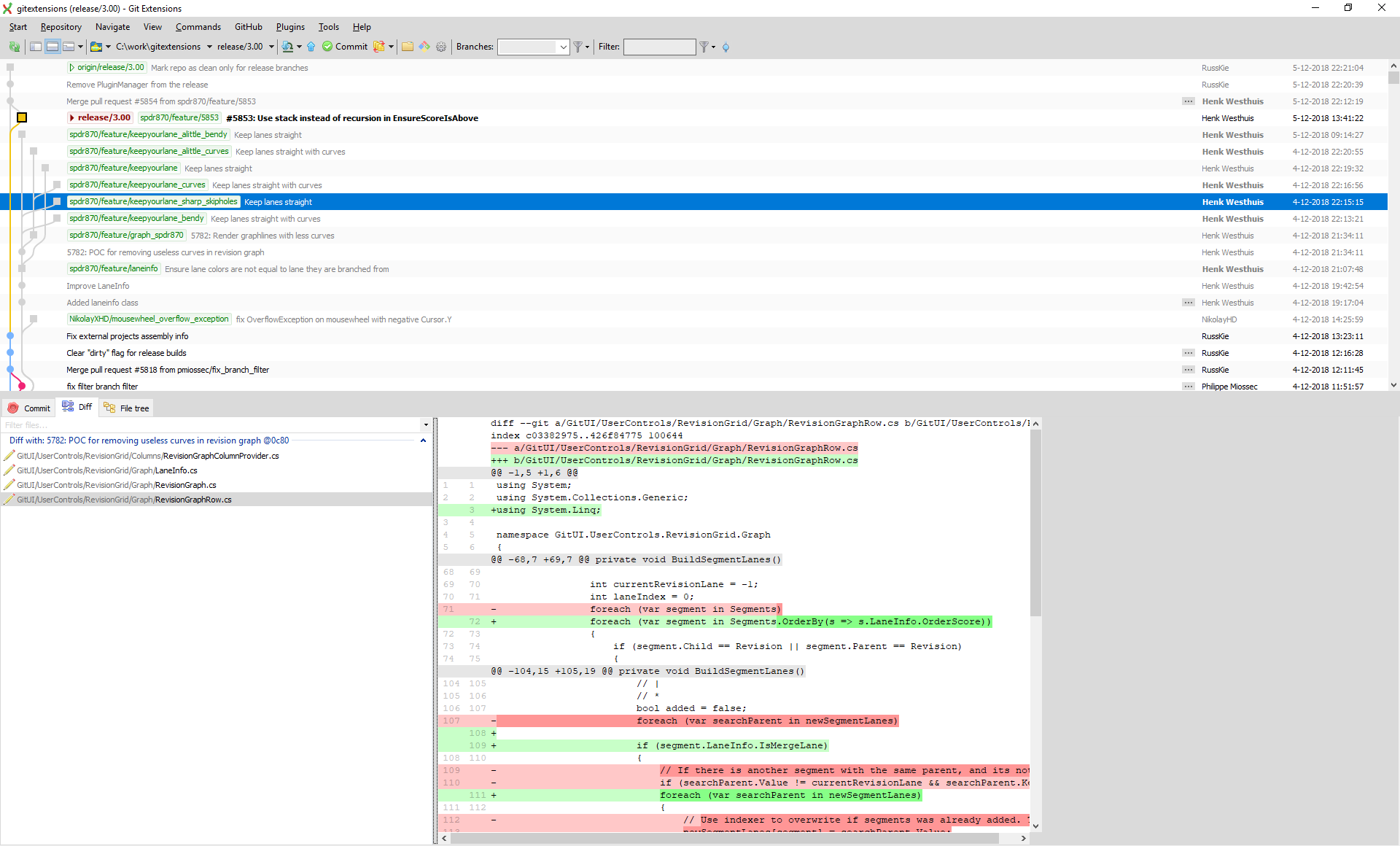 Disappearing scrollbar in diff control · Issue #5781 · gitextensions/gitextensions · GitHub