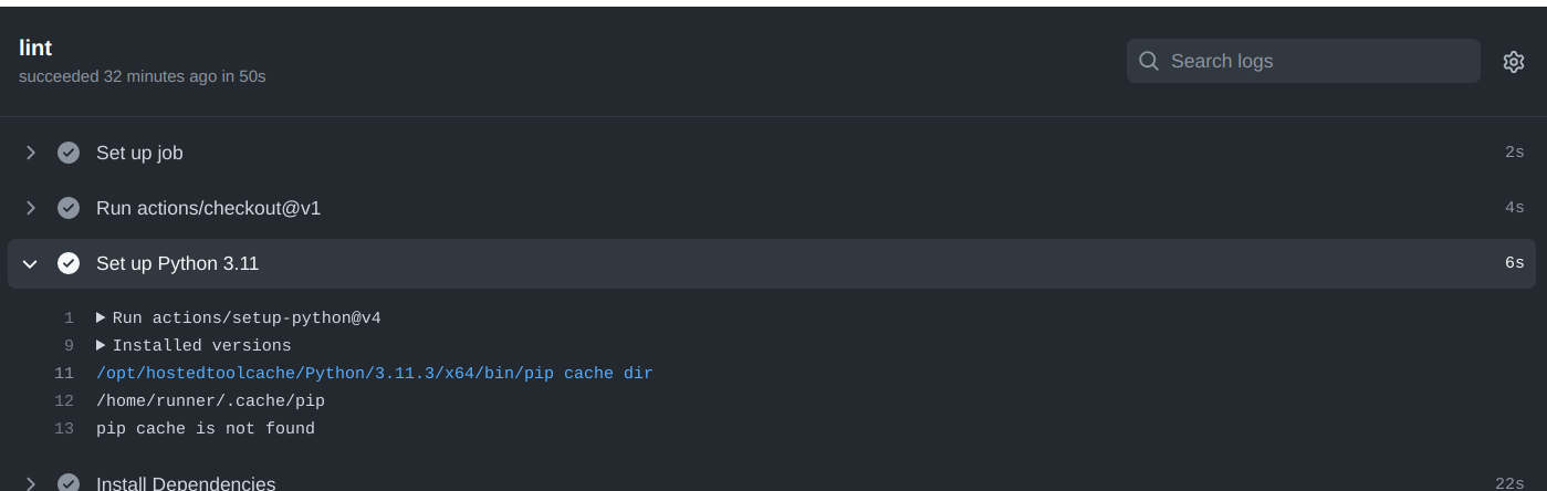 pip caching does not persist across branches · Issue #667 · actions/setup-python · GitHub