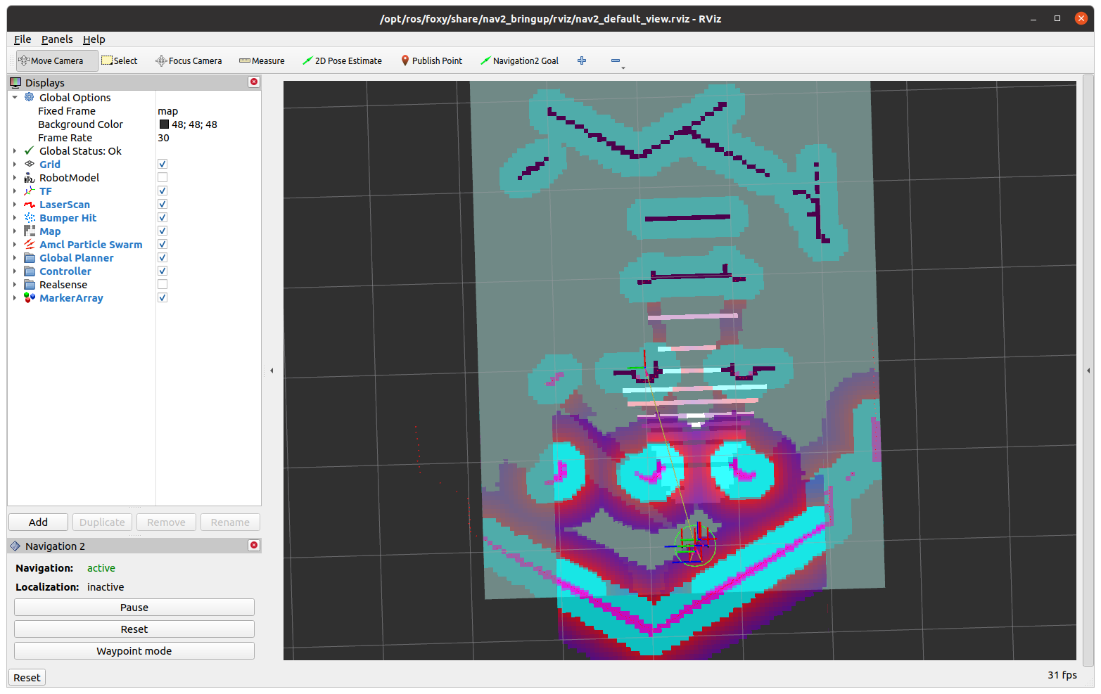 Using Rviz And Nav2 While Displaying Local Cost Map Causes Segmentation Fault · Issue 935 8914