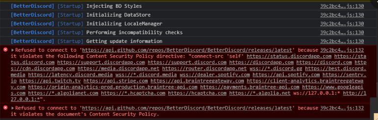 [Bug] Editor-Loader js got blocked by CSP of discord · Issue #1290 ...