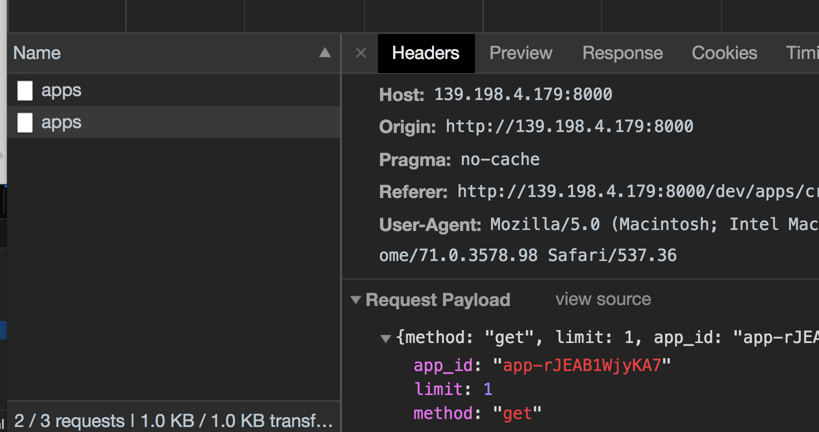 开发者创建app成功后，用返回的app_id查询不到app详情 · Issue #793 · openpitrix/dashboard · GitHub