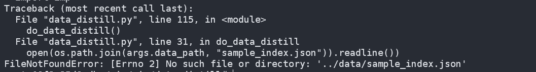 [Question]: 使用UIE做data_distill的时候报错 · Issue #3579 · PaddlePaddle/PaddleNLP · GitHub