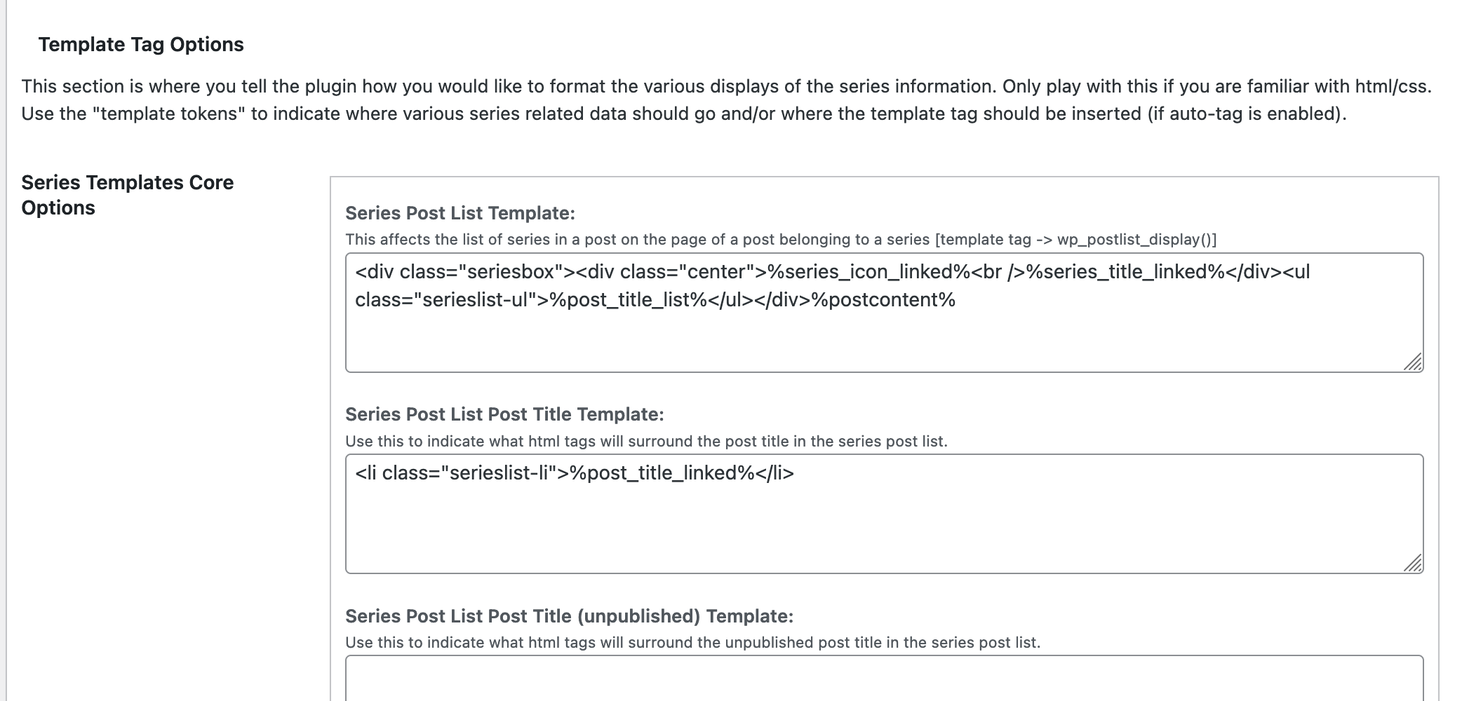 Settings cleanup · Issue #129 · publishpress/publishpress-series · GitHub