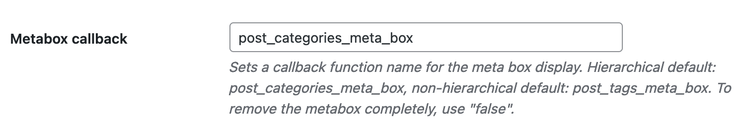 New "Metaboxes" area in "Taxonomies" · Issue #1464 · TaxoPress/TaxoPress · GitHub