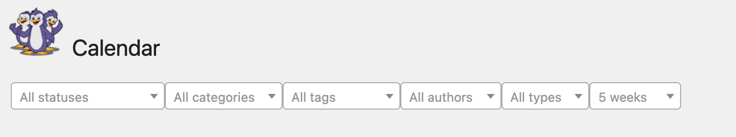 Save space on Content Overview filters · Issue #1198 · publishpress/PublishPress-Planner · GitHub