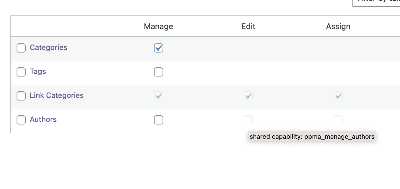 Making the disabled checkboxes easier to use · Issue #725 · publishpress/PublishPress ...