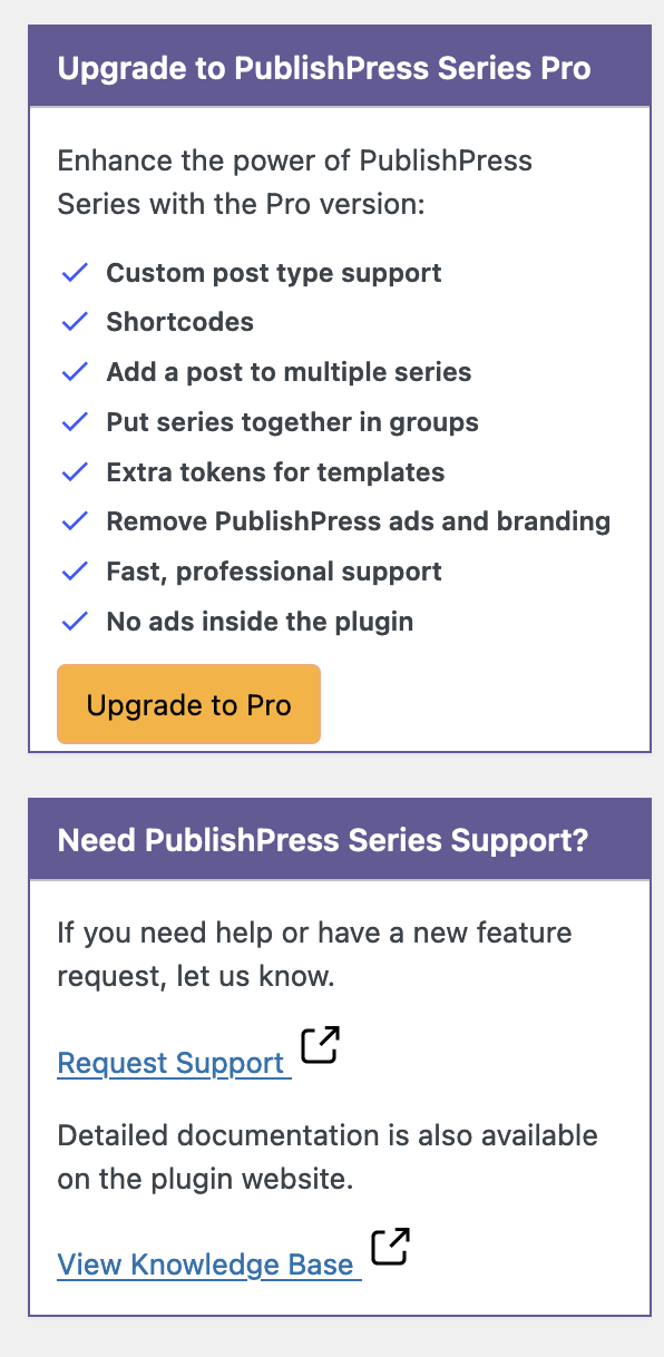 Add a Promo sidebar · Issue #768 · publishpress/PublishPress-Capabilities · GitHub