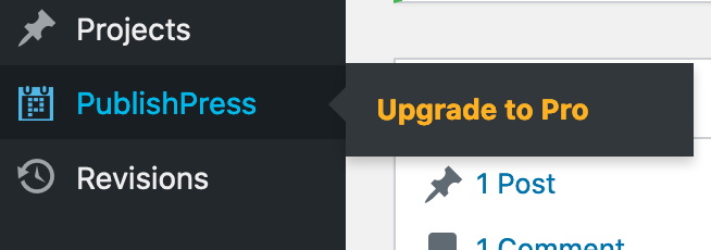 "Upgrade to Pro" banner shows for incorrect users · Issue #599 · publishpress/PublishPress ...