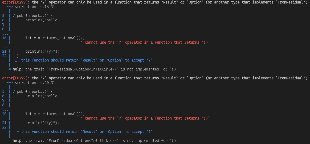 Usability: Reporting of errors in source code not friendly · Issue ...