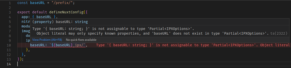 Option to update [ipx.BASE_URL] in nuxt/image config · Issue #665 · nuxt/image · GitHub