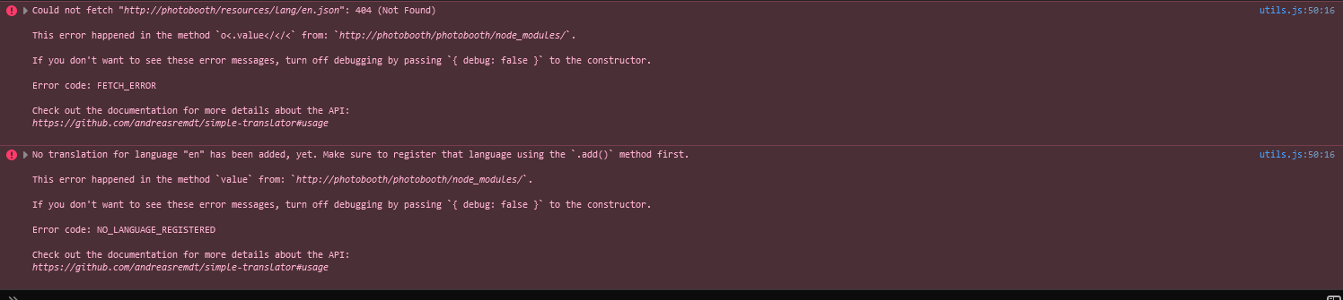 [BUG]: Language files not registered · Issue #81 · PhotoboothProject/photobooth · GitHub