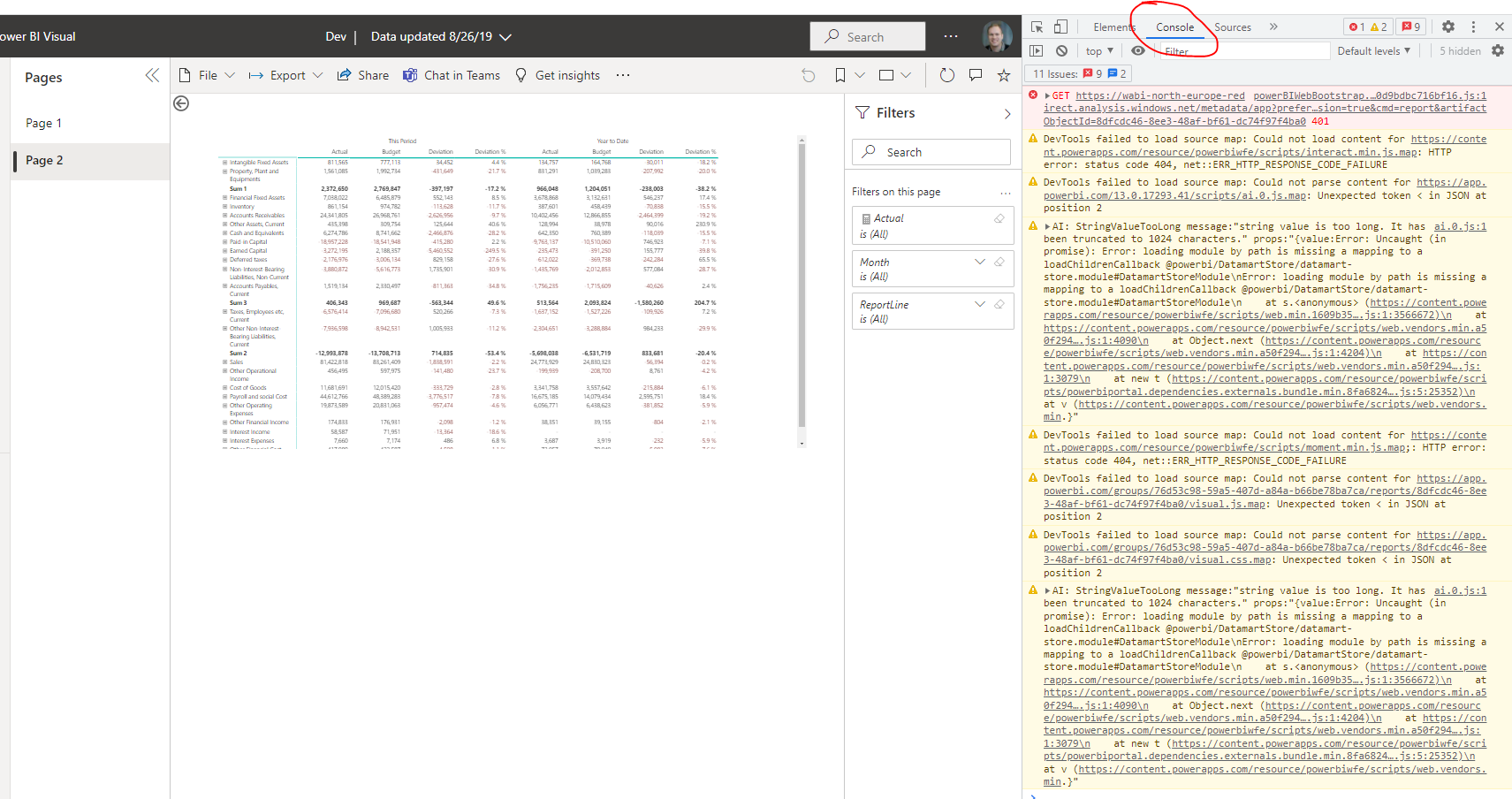 Bug in web Version · Issue #279 · Profitbase/PowerBI-visuals ...