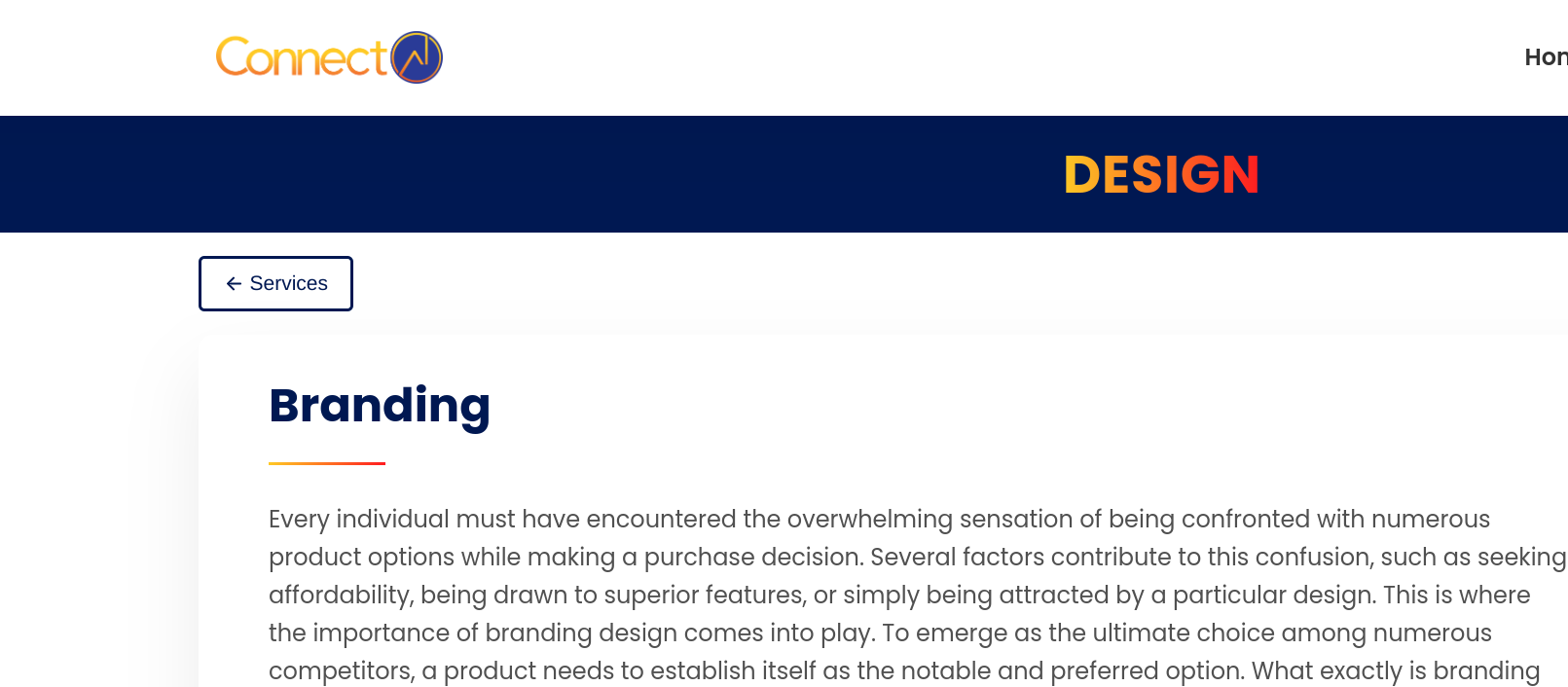 Back button only appears for Design page · Issue #8 · connect-ai-org ...