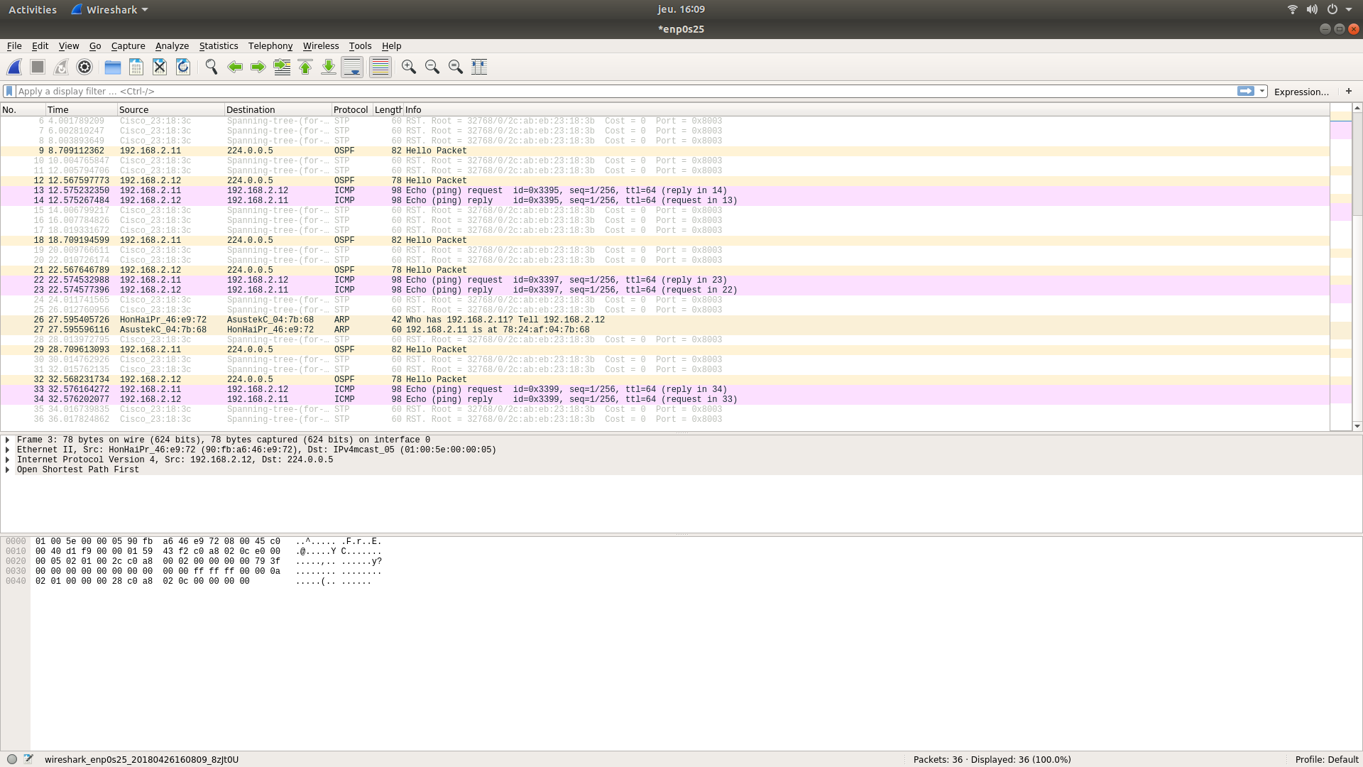 [Ubuntu 18.04] FRR: OSPF adjacencies are not working ? · Issue #2114 · FRRouting/frr · GitHub